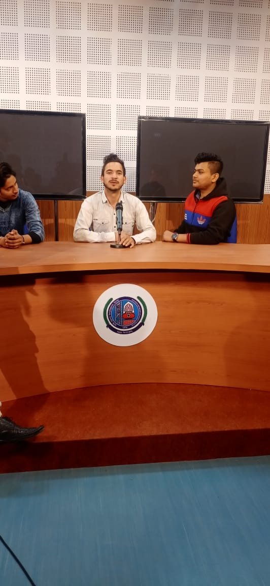 Visit to Radio and TV studio(BJMC Students) – Sh. L.N. Hindu College